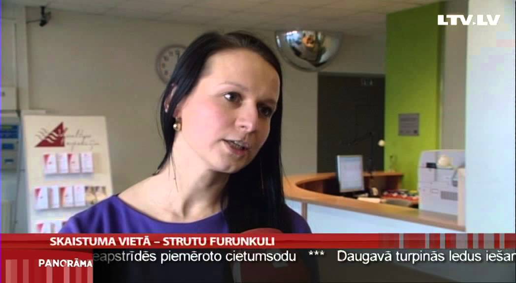 Skaistuma vietā - strutu furunkuli - YouTube