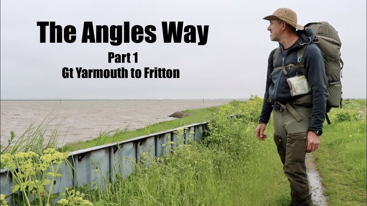 Angles Way Long Distance Trail. Part 1 - Gt Yarmouth to Fritton ...