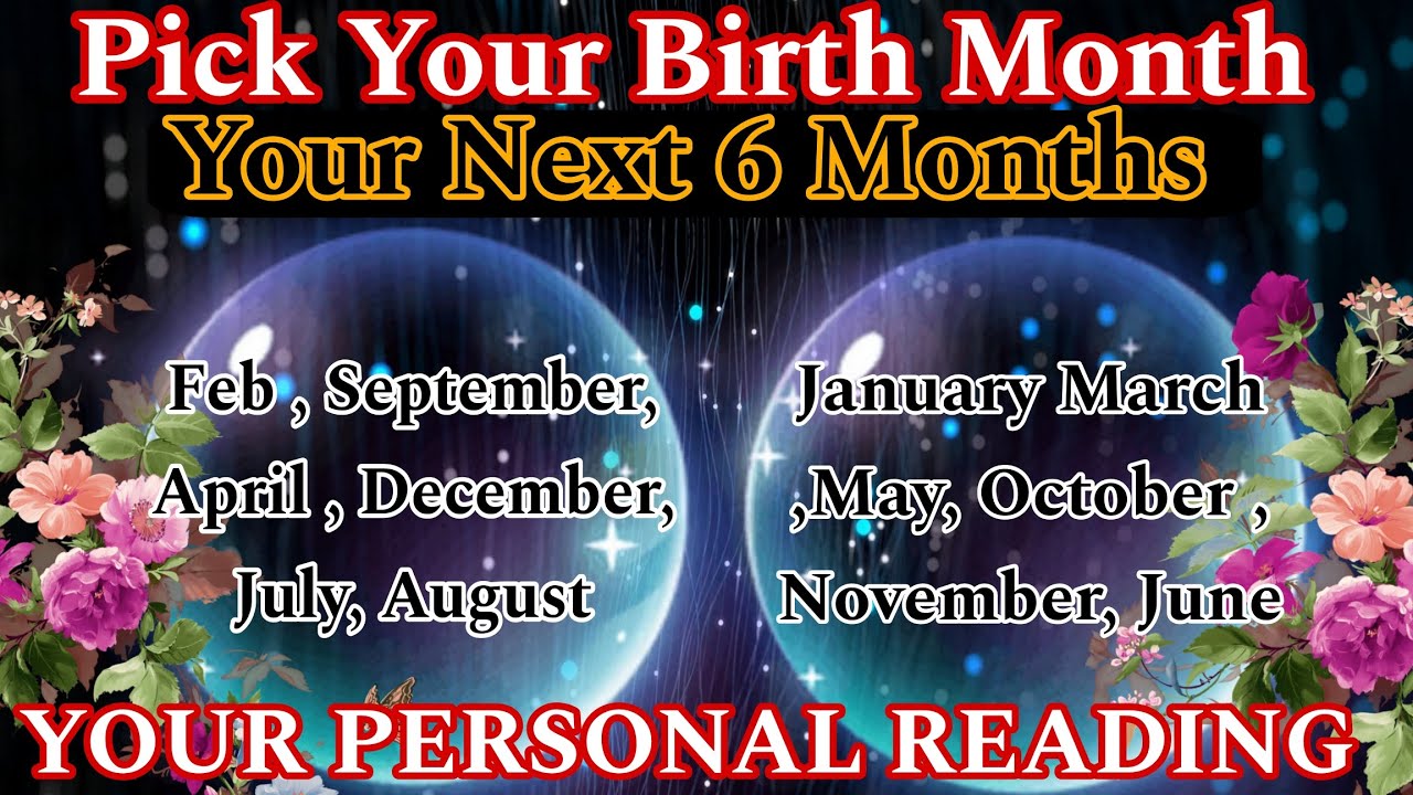 🌈PICK YOUR BIRTH MONTH NEXT 6 MONTHS 🧿 PILE A PILE READING #666tarot ...