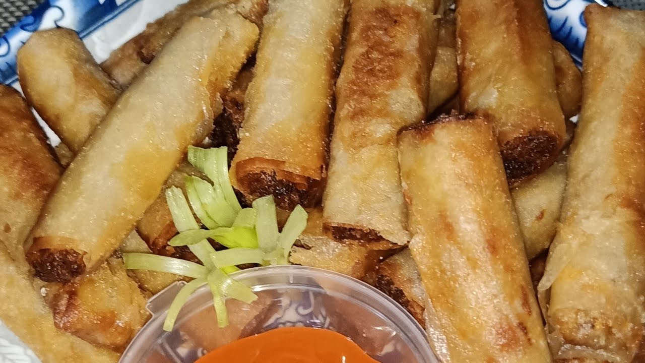 Healthy Fish Lumpia l Grace Recipes l - YouTube