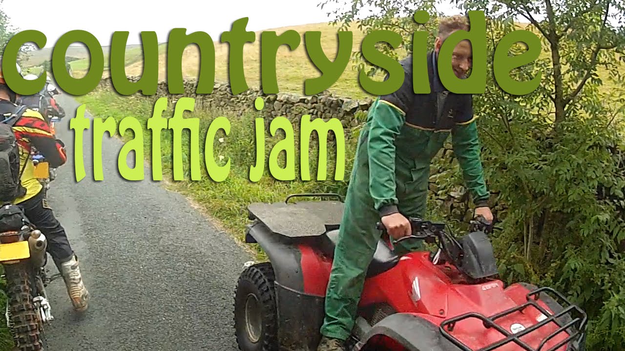 Countryside Traffic Jam - YouTube