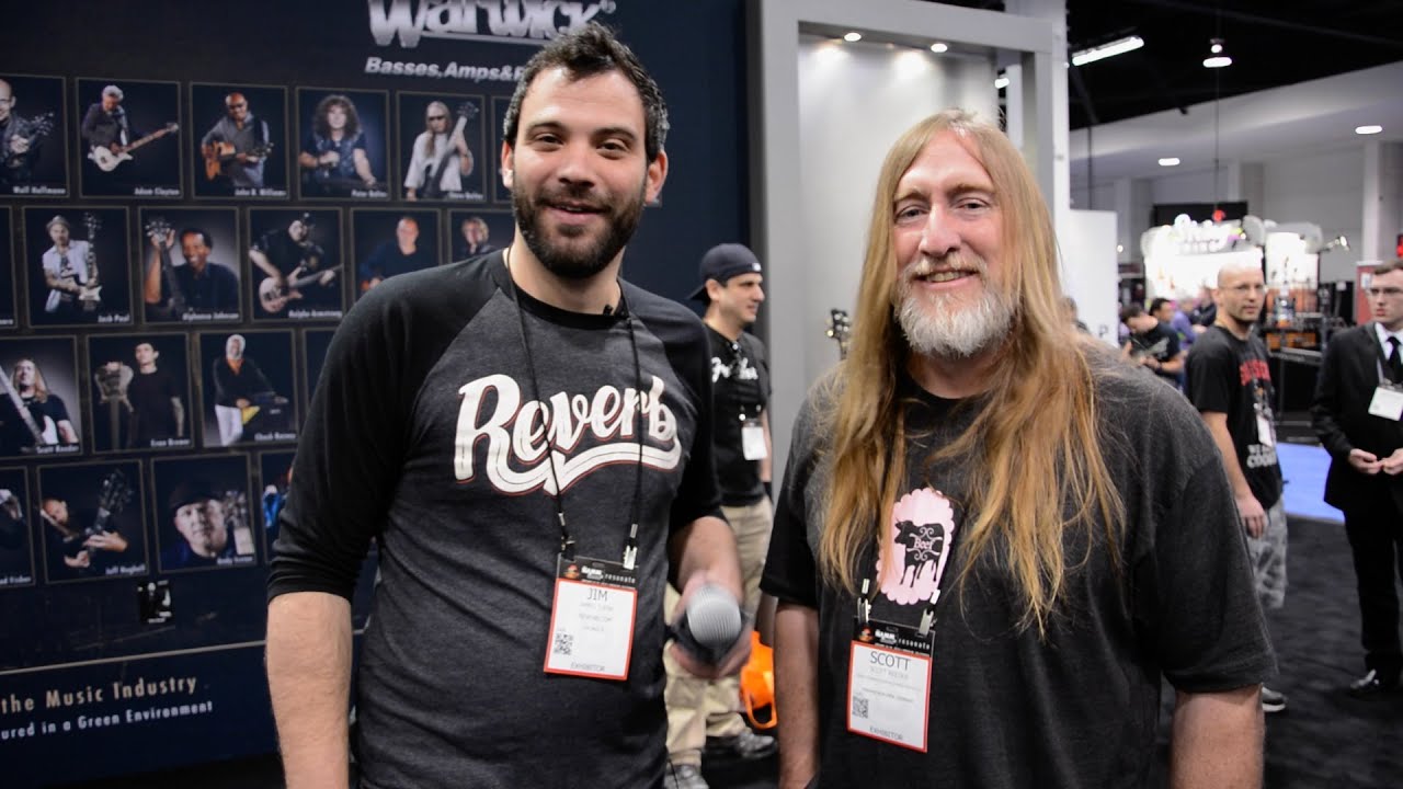 Kyuss Bassist Scott Reeder at Namm 2015 - YouTube