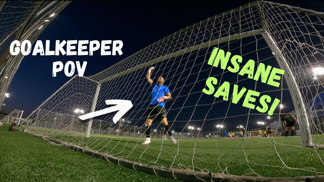 CRAZY GOALKEEPER SAVES IN 6V6 FOOTBALL 😱 | GoPro IN THE GOALS (WE MUST ...