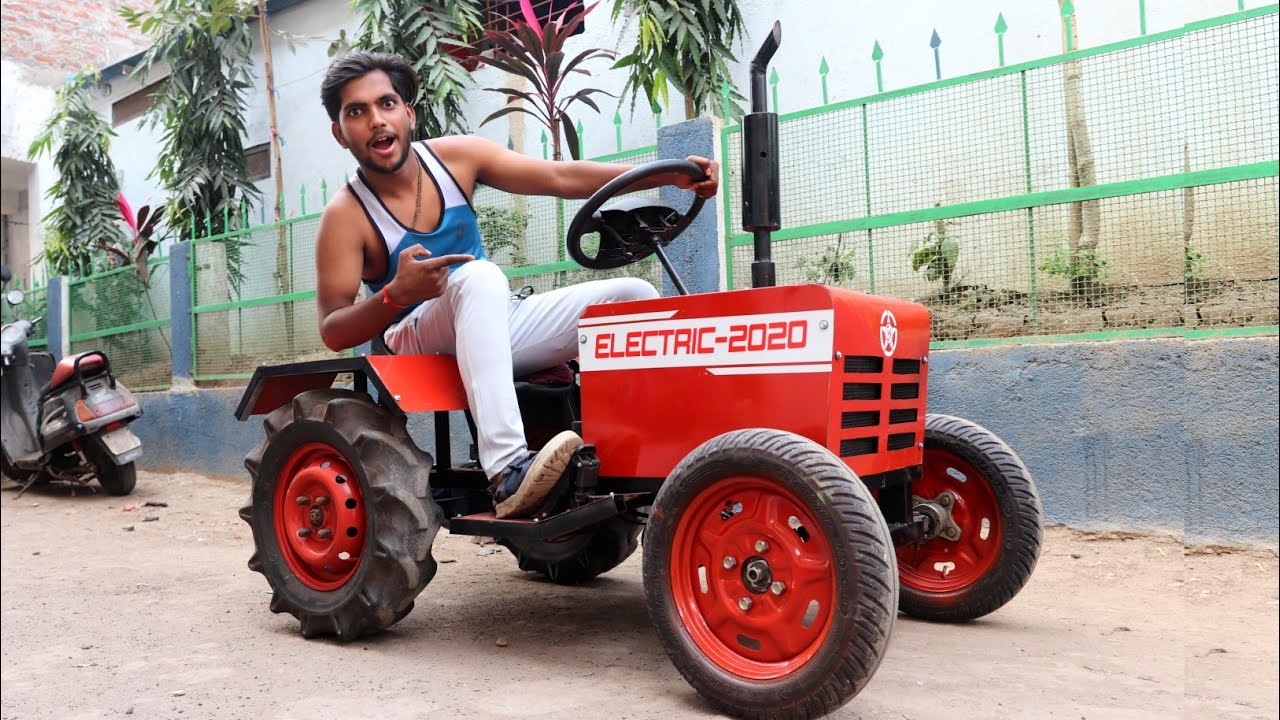 Homemade low budget electric tractor for Agriculture || Part -3 - YouTube