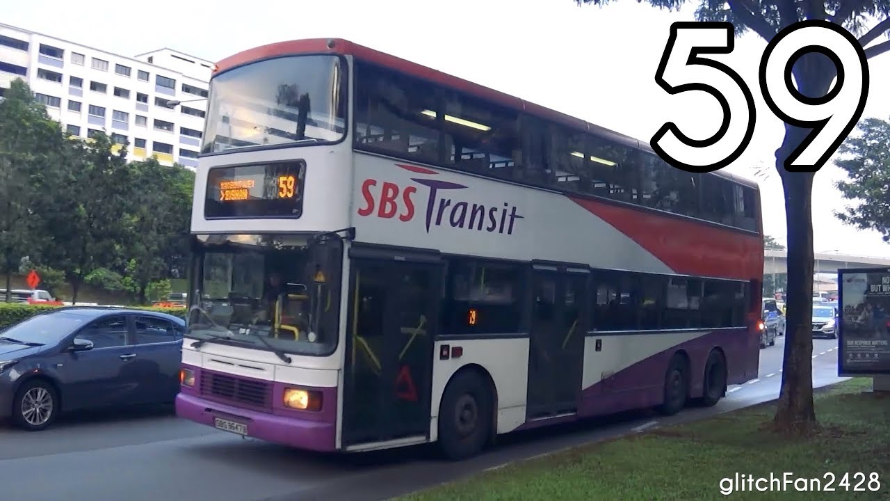 [SBST] (Retired) SBS9647B on Service 59 - Volvo Olympian Batch Three ...