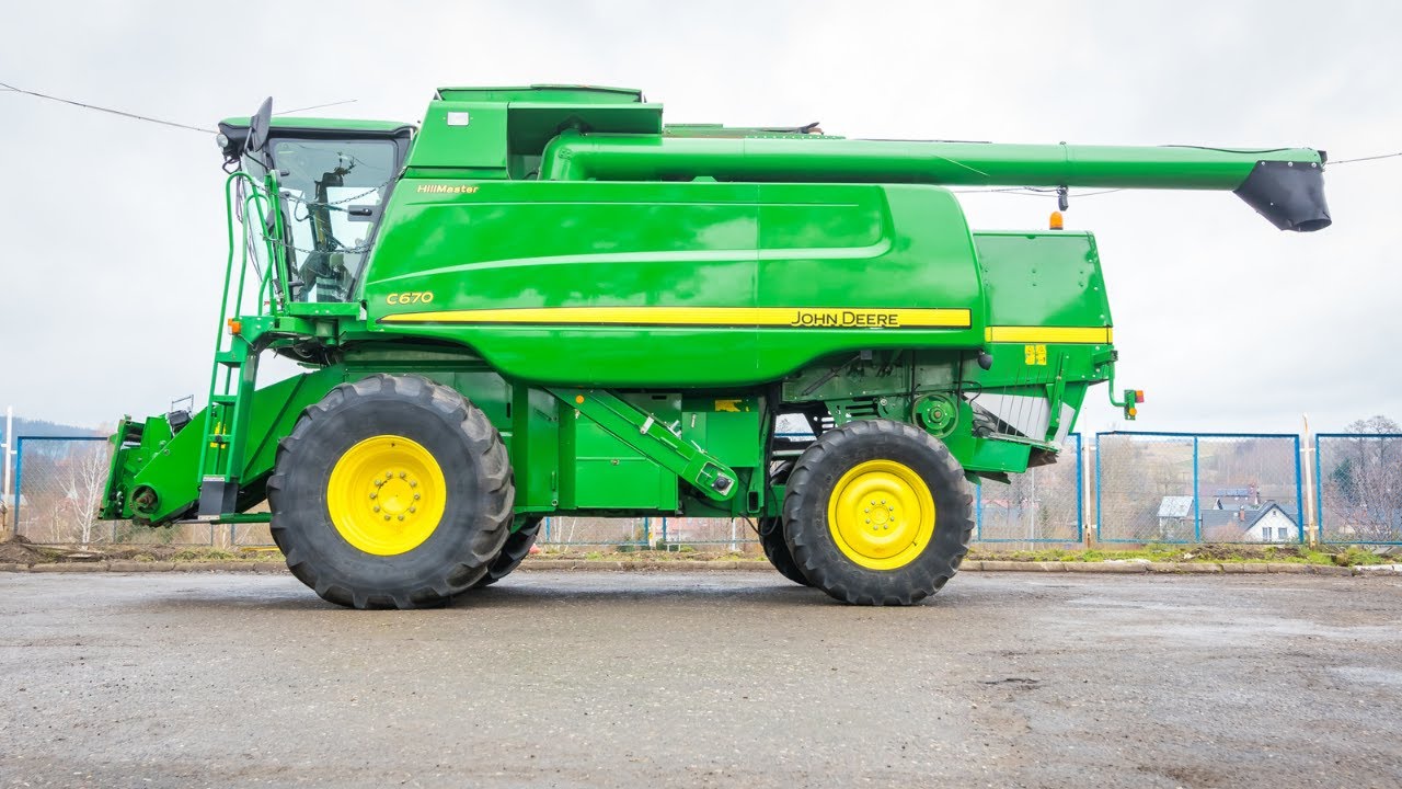 JOHN DEERE C 670 HILLMASTER - YouTube