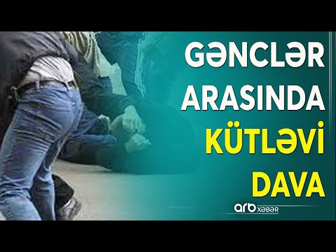Gənclər arasında kütləvi dava: 17 yaşlı məktəbli tanışını bıçaqladı
