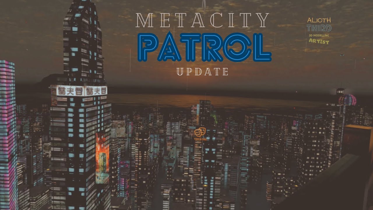 🟦Bluebottles🟦Playing METACITY PATROL VR. New patch - YouTube