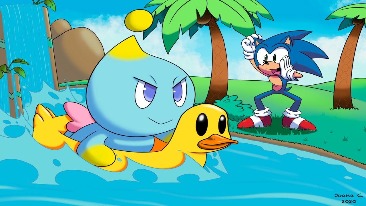 A NEW CHAO JOINS THE BATTLE! Sonic Plays Chao Resort Island - YouTube