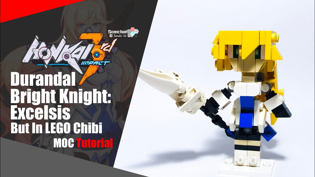 LEGO Honkai Impact 3rd Durandal Bright Knight: Excelsis Chibi MOC ...