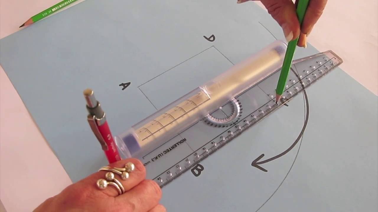 La règle roulante Rollertec : Ovale - YouTube