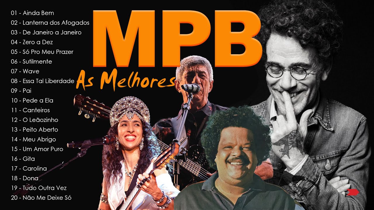MPB Clássicos O Melhor - Top 100 Músicas Mais Tocadas MPB - Nando Reis ...