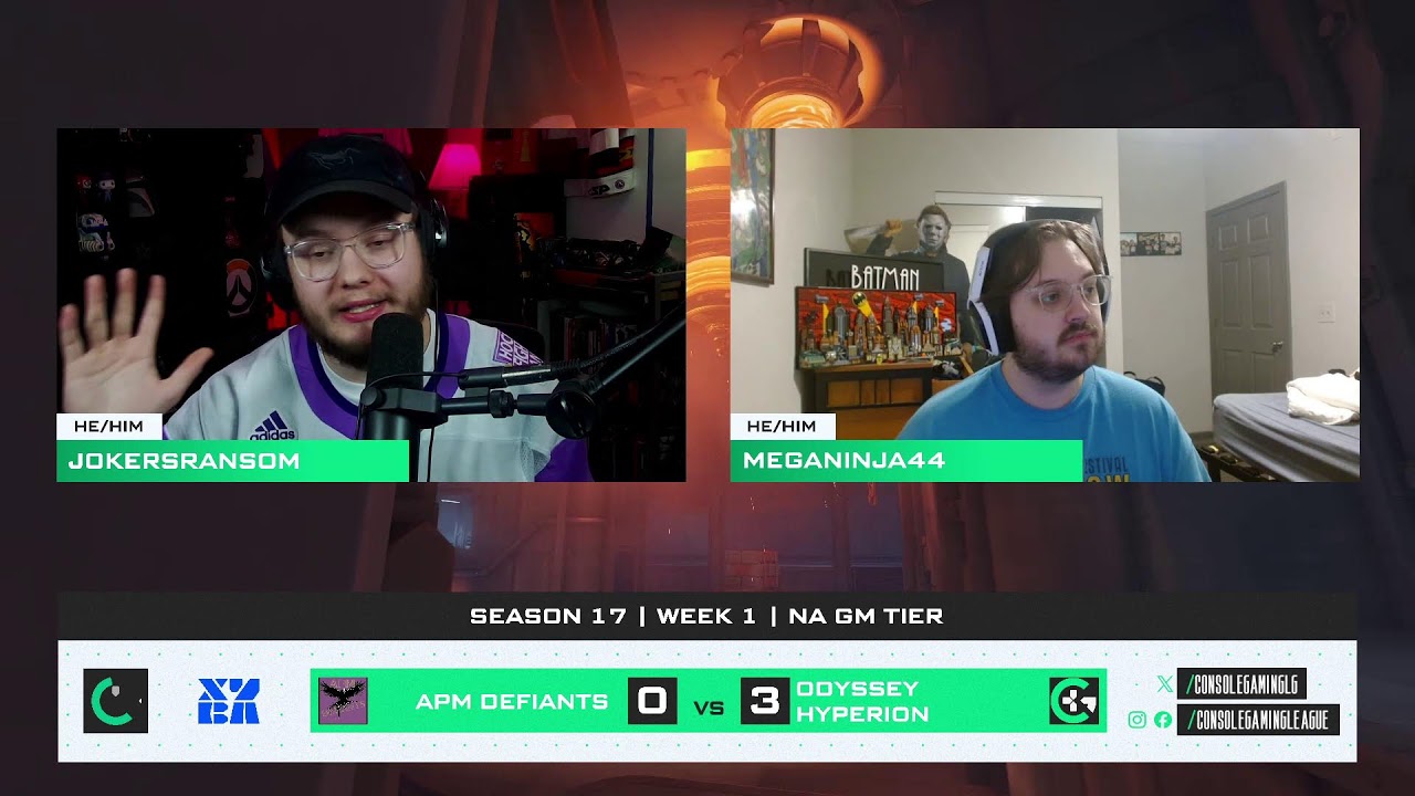 CGL S17 | NA GM | Week 1 | APM Defiants vs Odyssey Hyperion - YouTube