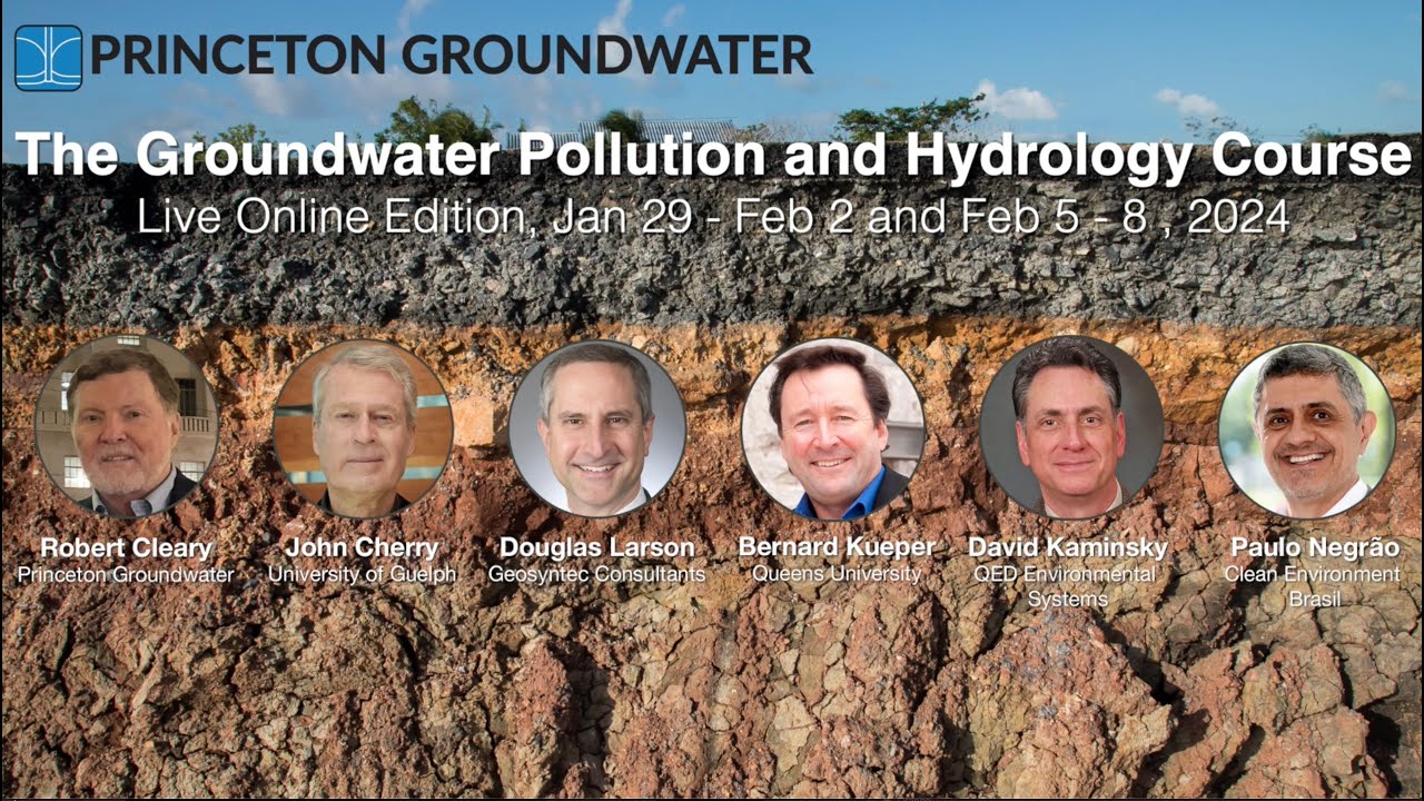 The Groundwater Pollution and Hydrology Course, Jan 2024 - YouTube