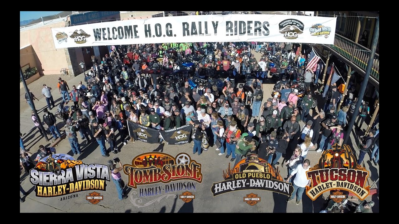 2016 Arizona HOG Rally Tombstone - YouTube