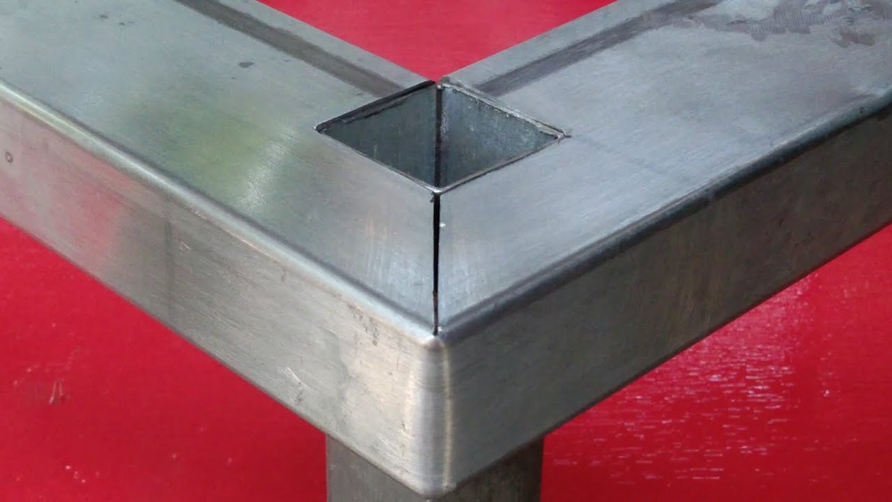 Not many know | trick to bend a square tube pipe - YouTube