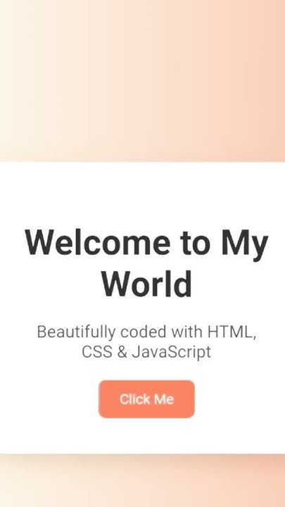 Making smooth animation by using CSS #css #htmlcss #coding - YouTube
