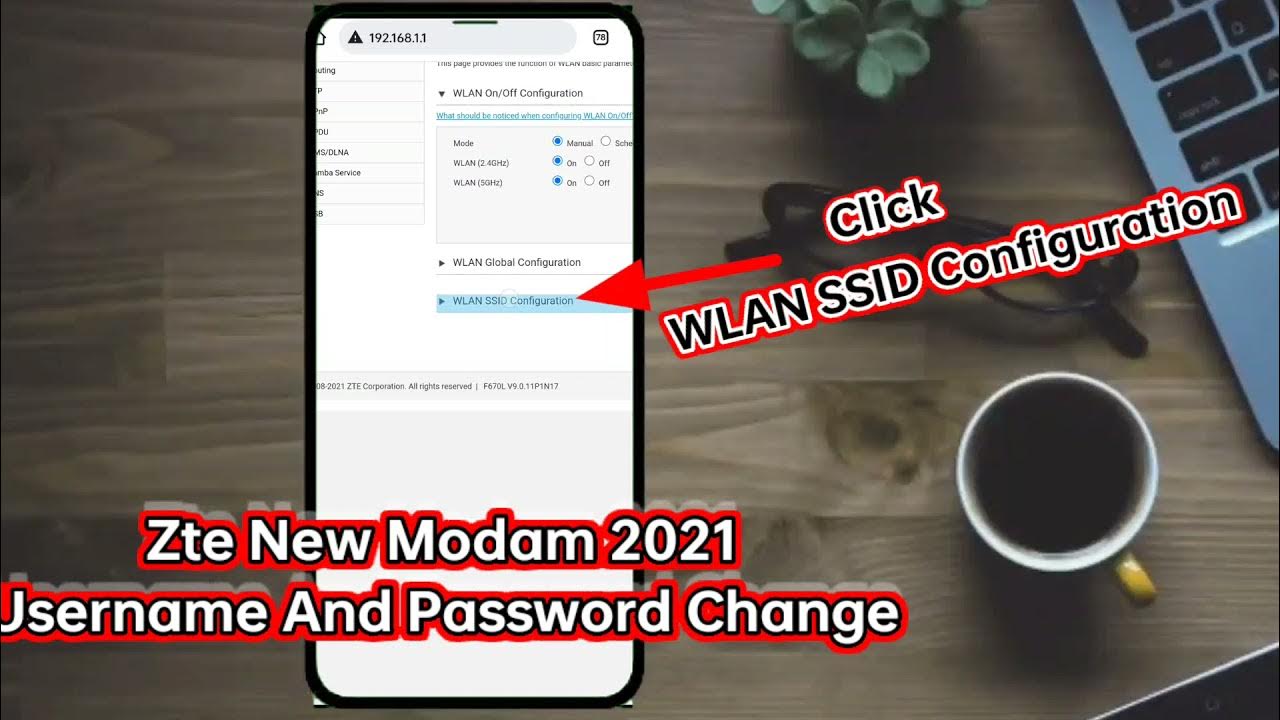 How to Change Netplus Broadband Wifi Username & Password || Zte Modam 2021 Change Password # ...
