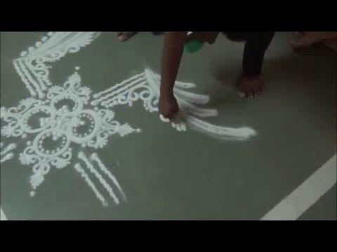 Learn Rangoli patterns Rangoli Making - YouTube