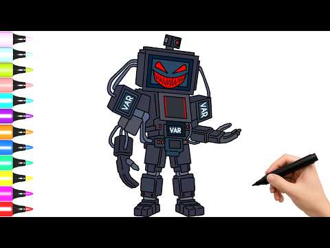 Como Dibujar a VAR! ⚽ Steal a Brainrot ROBLOX