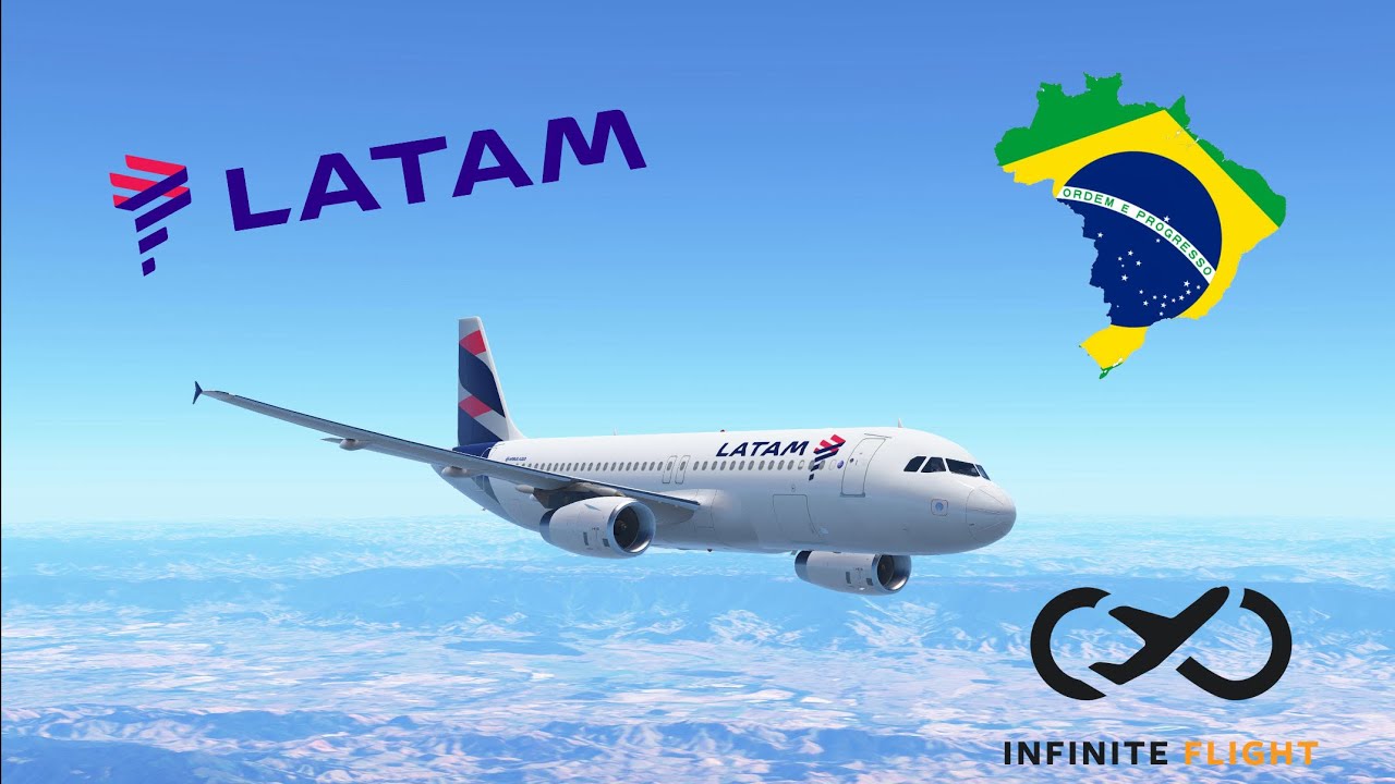 [4K] Infinite flight | São Paulo (GRU) - Rio De Janeiro (GIG) | LATAM ...
