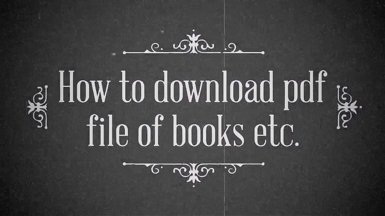 How to download pdf files (only in one click) - YouTube