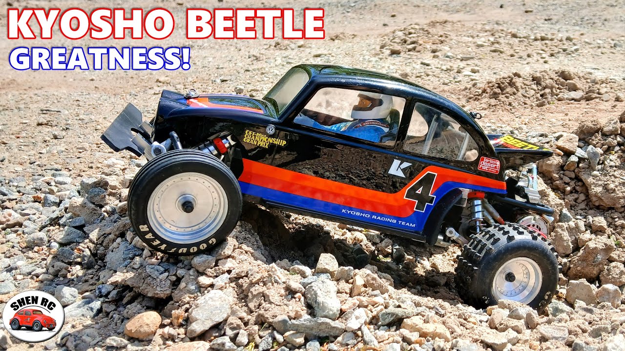 Kyosho Beetle Dust dandelions and fun! - YouTube