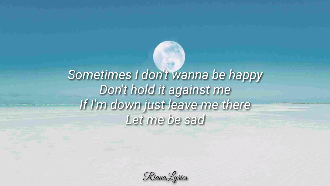 Dixie D'Amelio- Be Happy (lyrics) | Riana Lyrics - YouTube