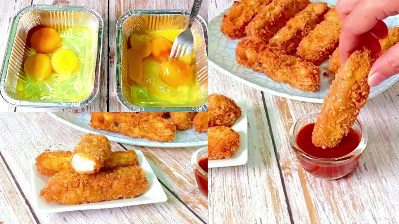 Egg Fingers Recipe l Crunchy Egg Sticks l Crispy Egg Recipes - YouTube