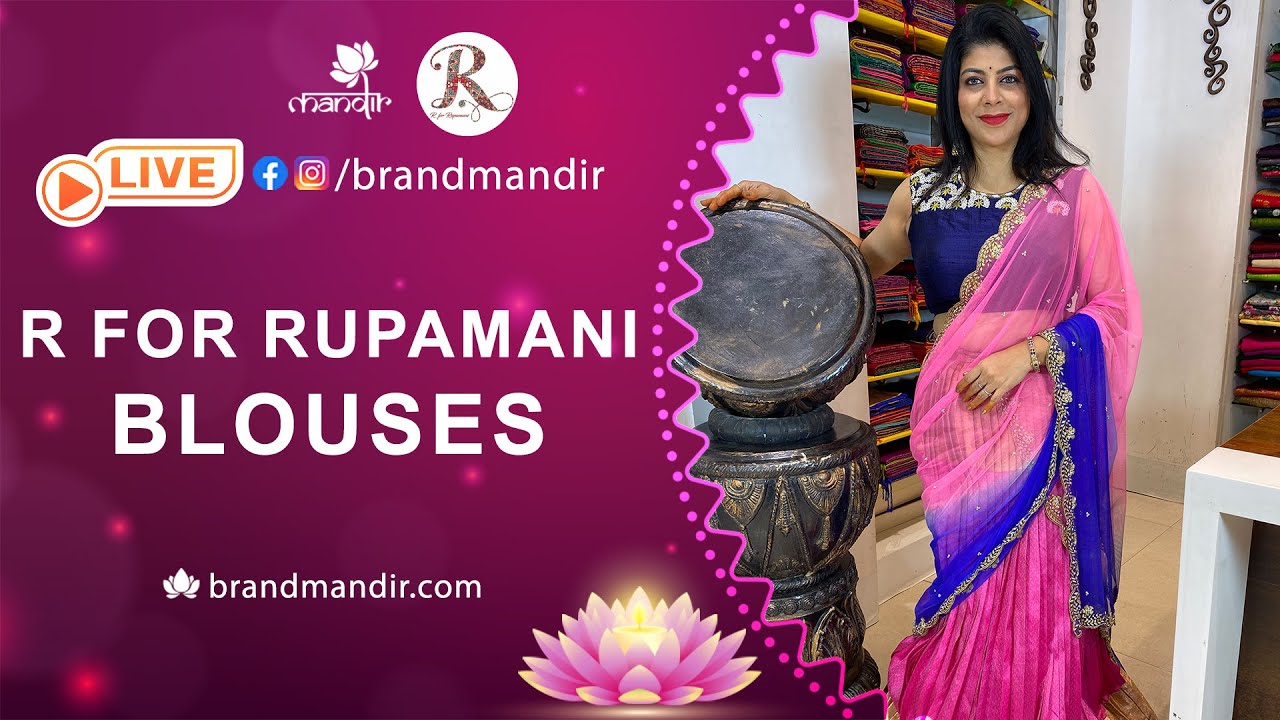 Brand Mandir Mid Season Sale! | R For Rupamani Blouses | Brand Mandir ...