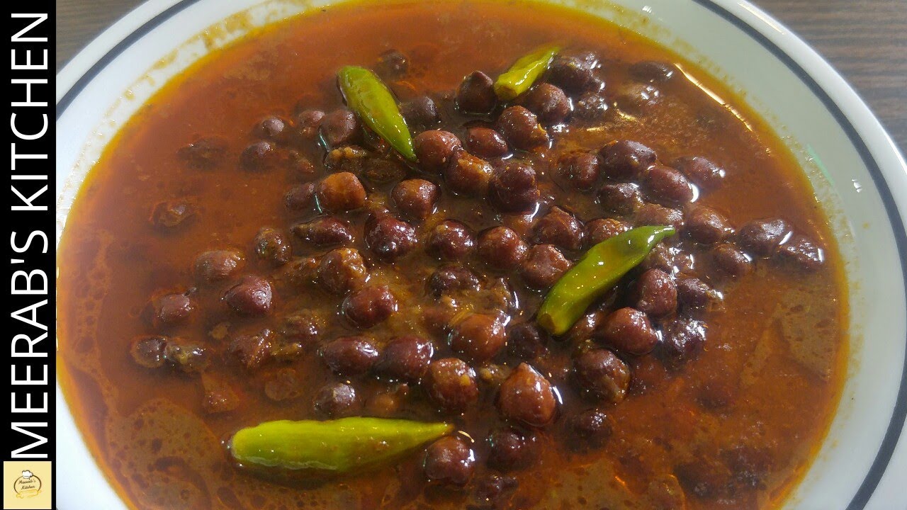 Kaley Chaney Ka Salan | Kaley Chaney Recipe In Urdu| Black Chickpeas ...