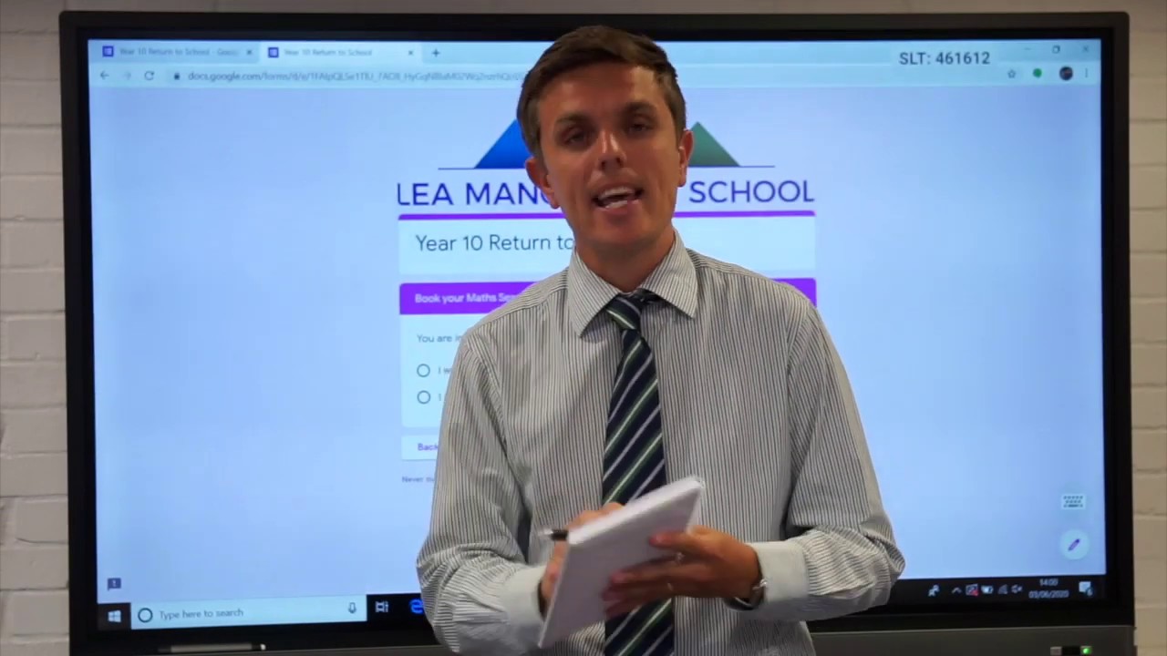 Year 10 Booking Information Video - Lea Manor High School - YouTube