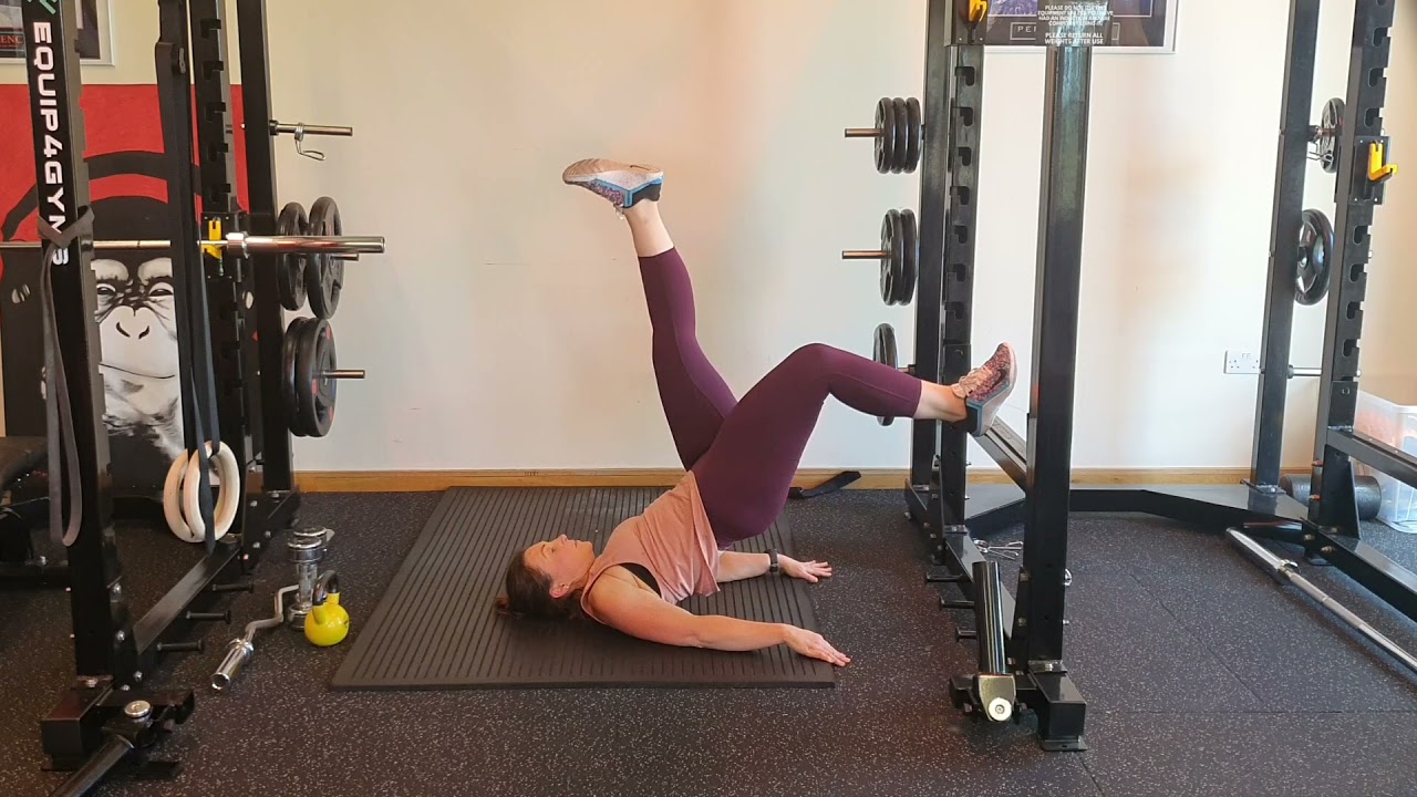 SL Elevated Glute Bridge - YouTube