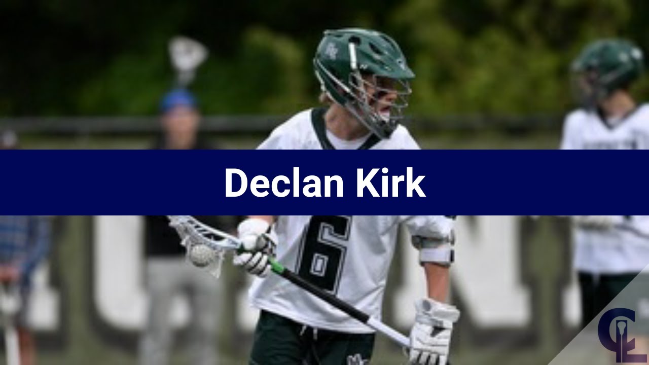 Declan Kirk Lacrosse Highlights | MA 2023 | Mid - YouTube