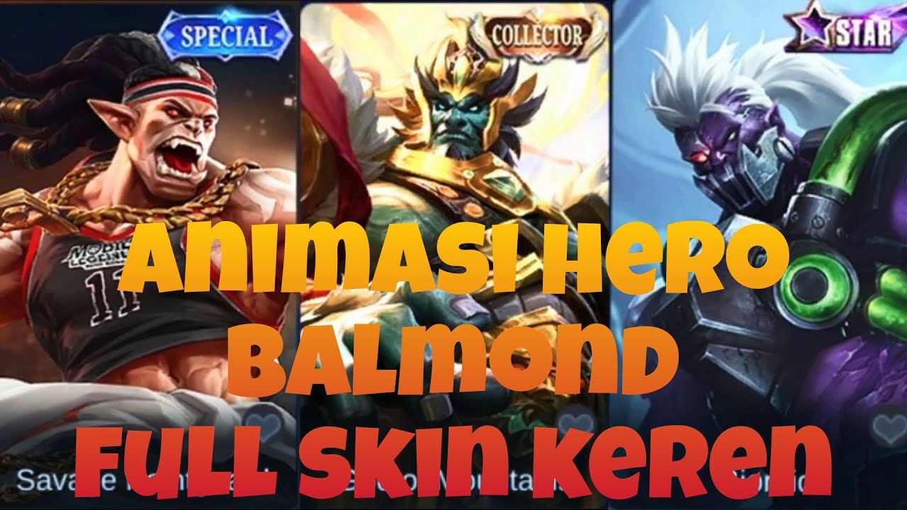 AMAZING!!! ANIMASI HERO BALMOND FULL SKIN - YouTube