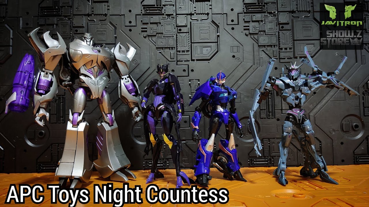 Review Transformers Prime APC Toys Night Countess Airachnid Masterpiece ...