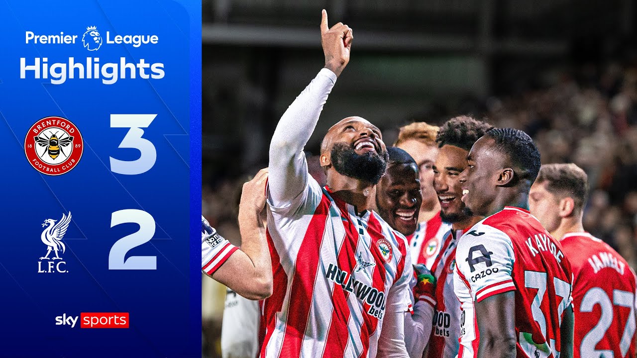FOUR league defeats in a row for Liverpool! 🤯 | Brentford 3-2 Liverpool ...