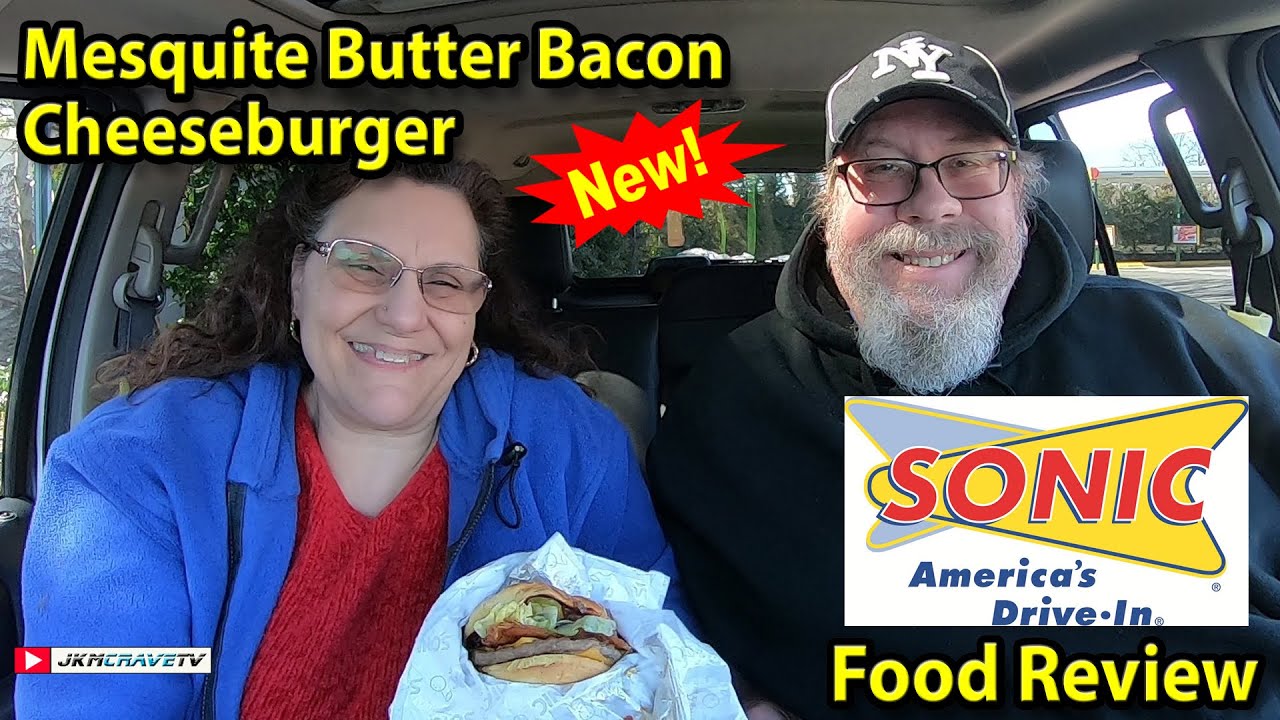 Sonic® | MESQUITE BUTTER BACON CHEESEBURGER 🧈🥓🍔 | Taste Test & Review ...