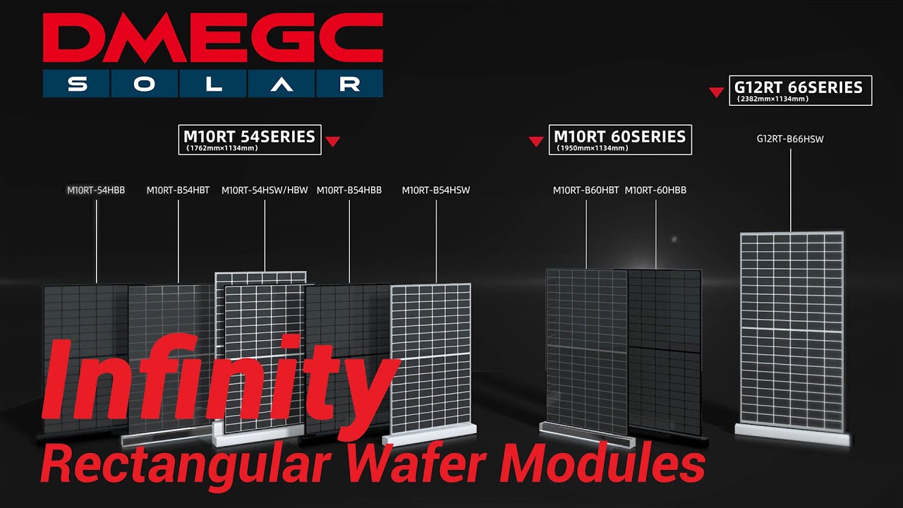 DMEGC Solar New Infinity RT N-Type modules - YouTube