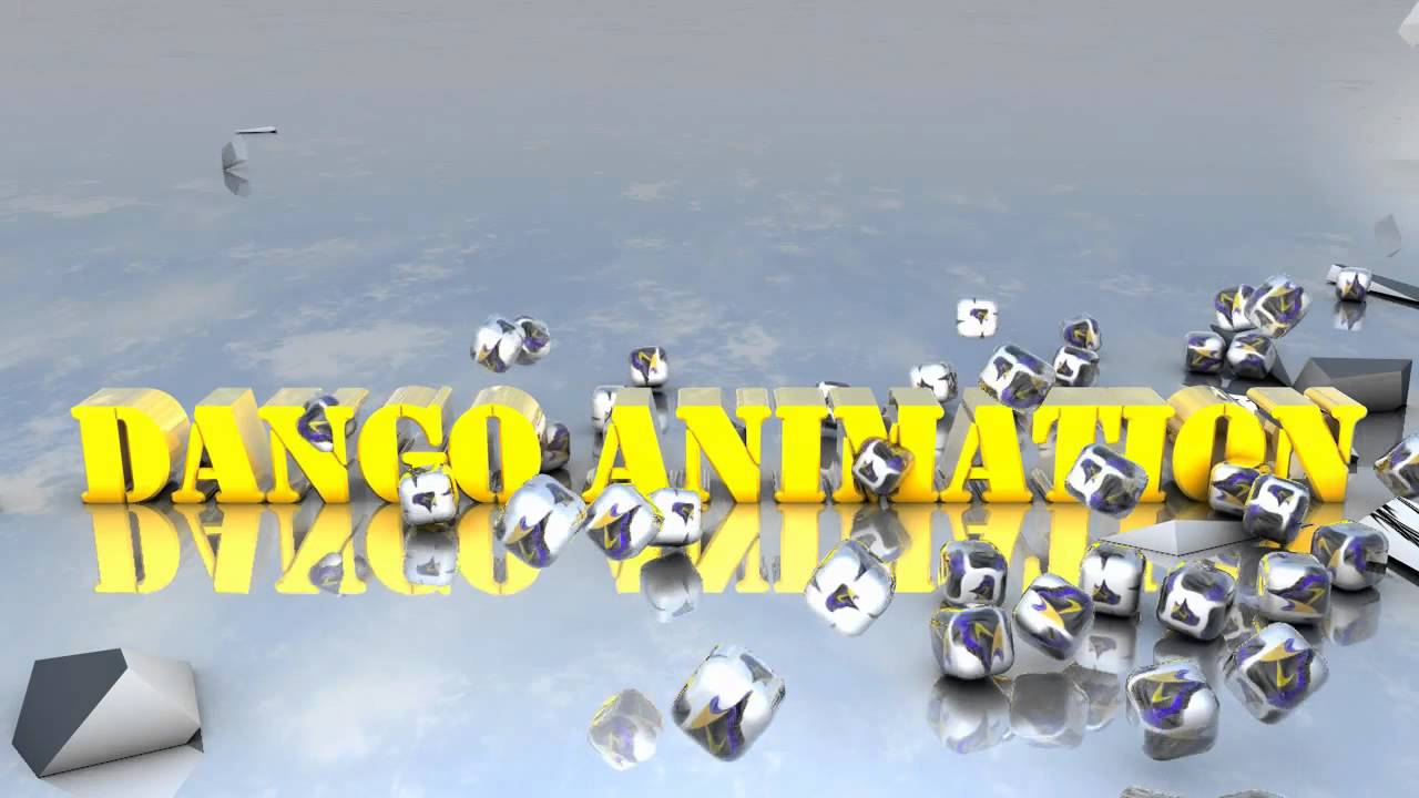 Dango Animation with Falling Cubes - YouTube