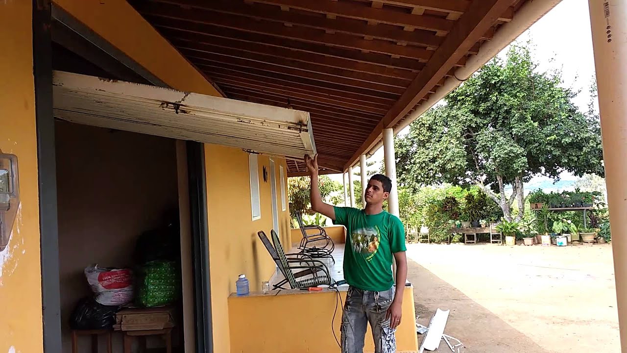 Como fazer Portão basculante manual Jaidam Serralharia - YouTube