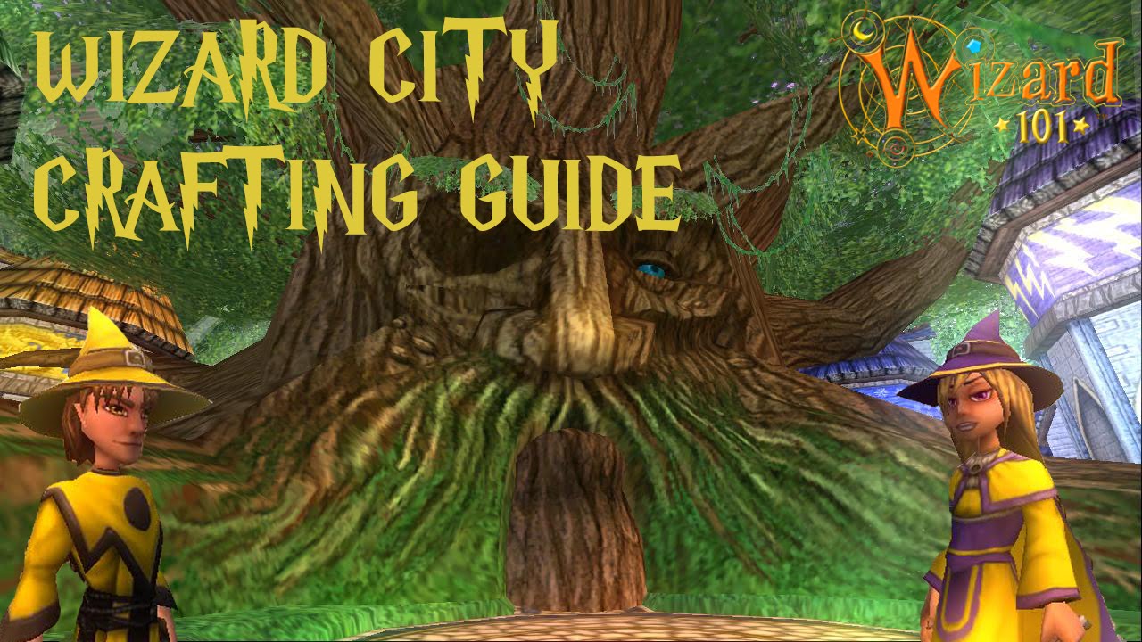 Wizard101 Crafting - Wizard City Guide - YouTube