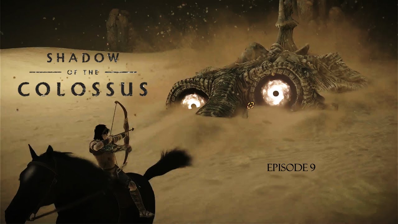 Fighting the Alaskan Bull Worm!- Shadow of the Colossus Episode 9 - YouTube