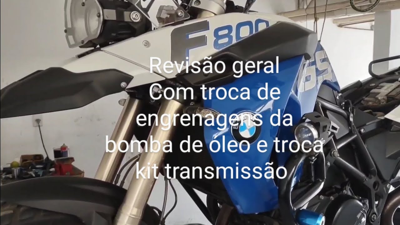 BMW F800 GS 2012 Revisão Geral com 55 mil KM - YouTube
