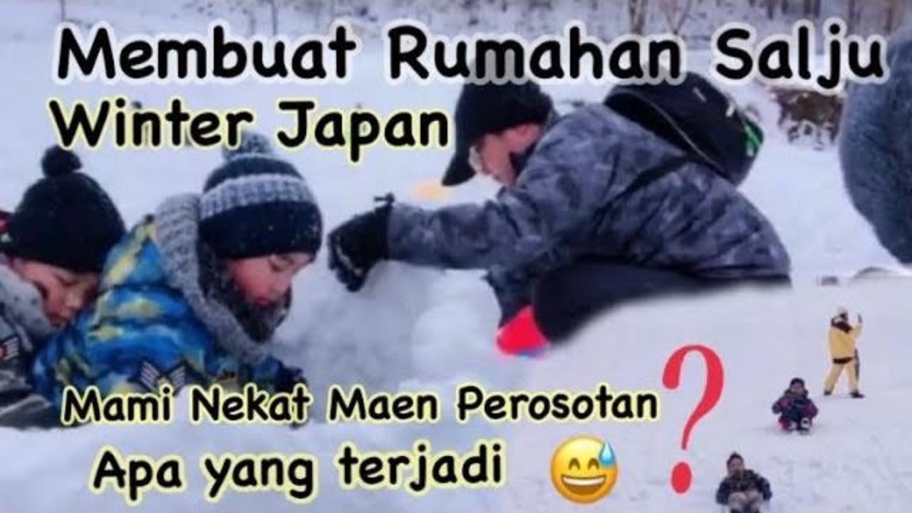 Main Saju Dan Membuat Rumah Salju | Musim salju - YouTube