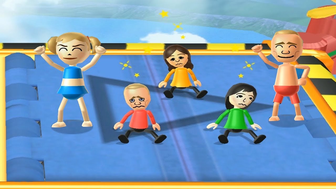 Wii Party Minigame Match - 20 Round Mii Vs Fritz Vs Misaki Vs Fumiko ...