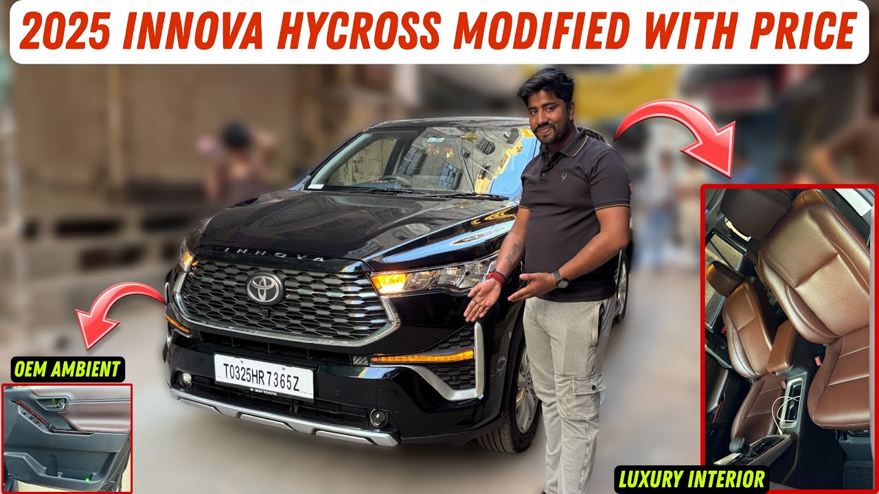2025 Innova Hycross Modification Innova Hycross Modified With Price ...