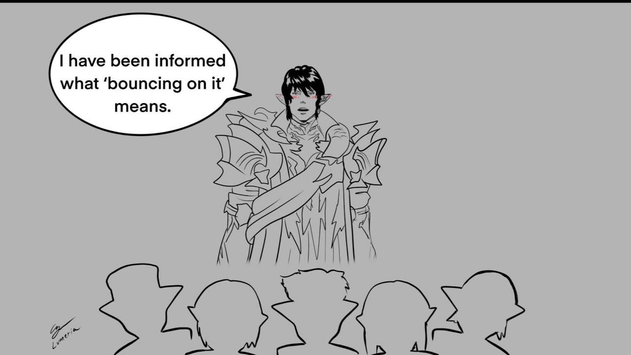 [FFXIV Comic Dub] Bouncing On It - YouTube