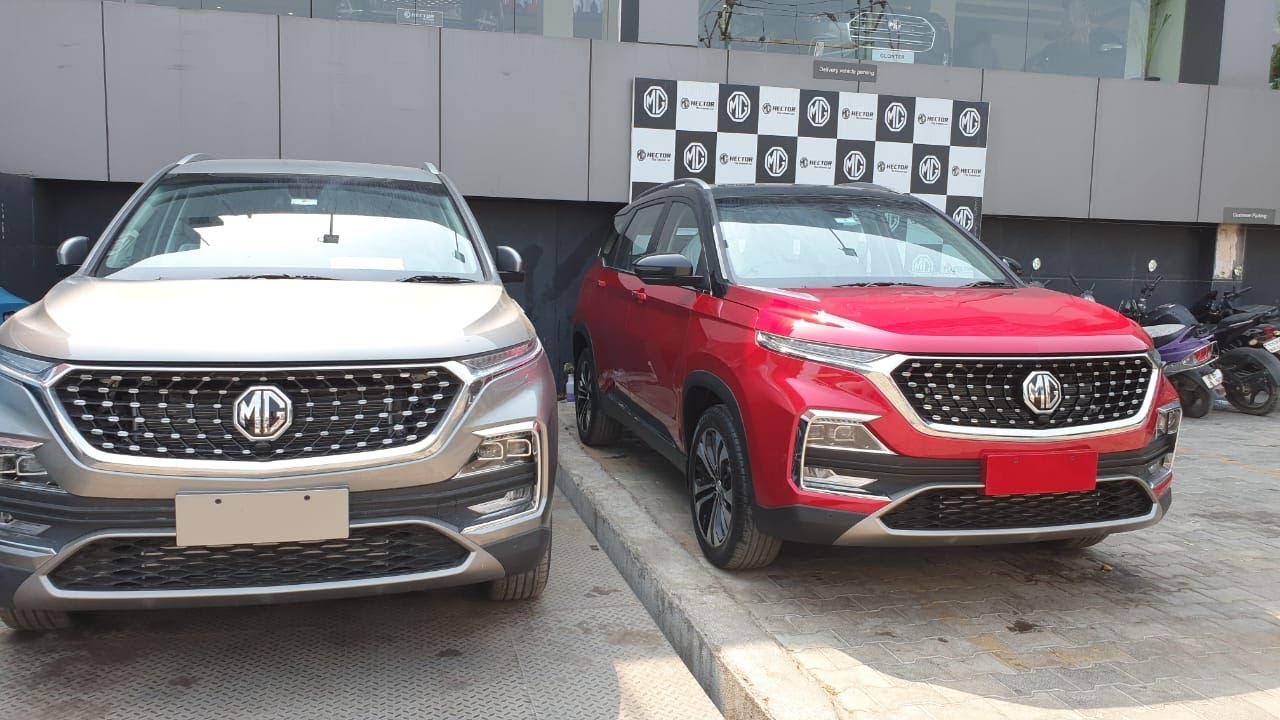 2021 MG Hector Facelift | White, Silver & Red | 18 Inch Alloy & New ...