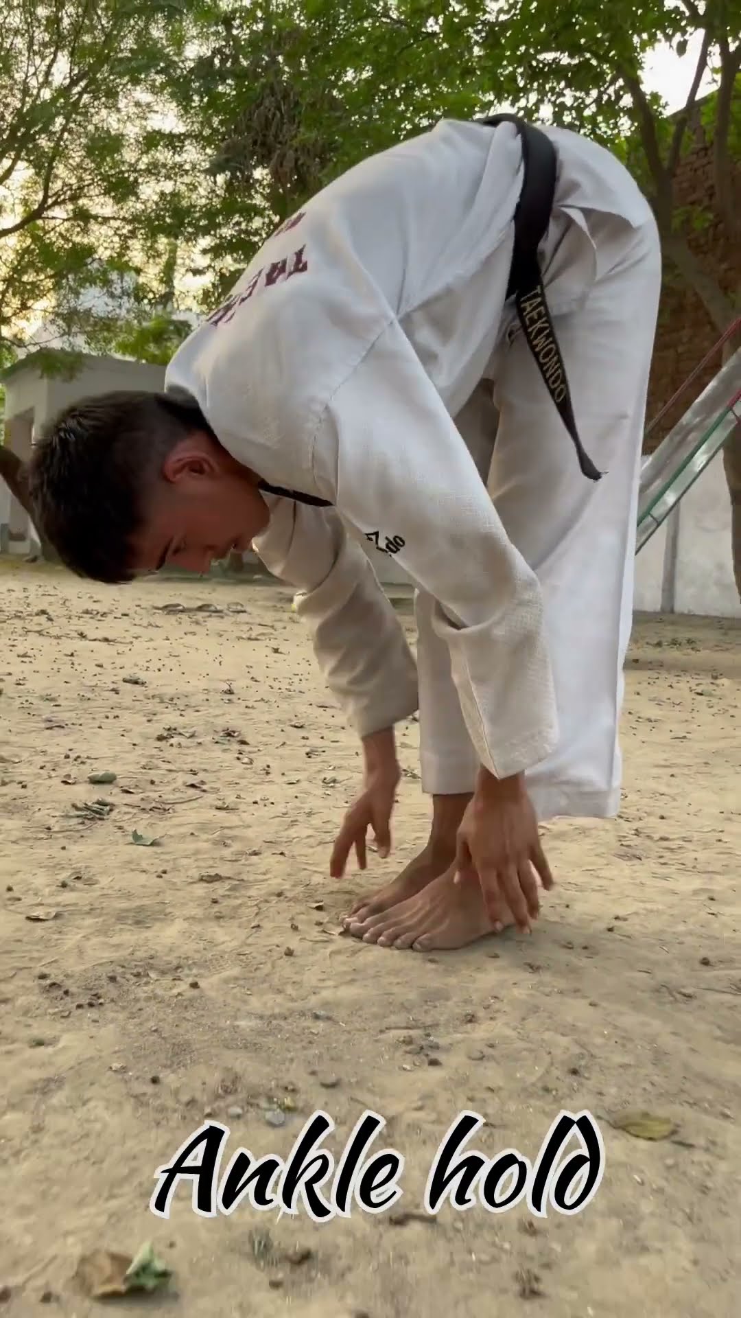 Ankle hold #trend #karate #taekowndo #taekwondokicks #viral #tkdkicks # ...